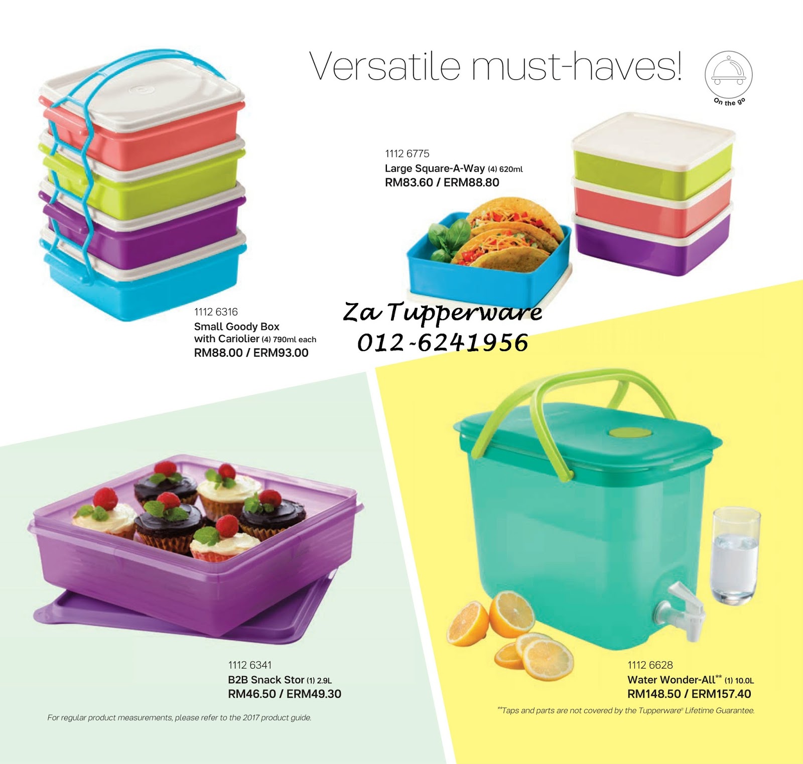 Za Tupperware Malaysia : Catalogue 1st October - 12th November 2017
