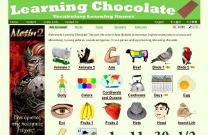 English Teachers Space: Learning Chocolate, um incrível site para quem ...
