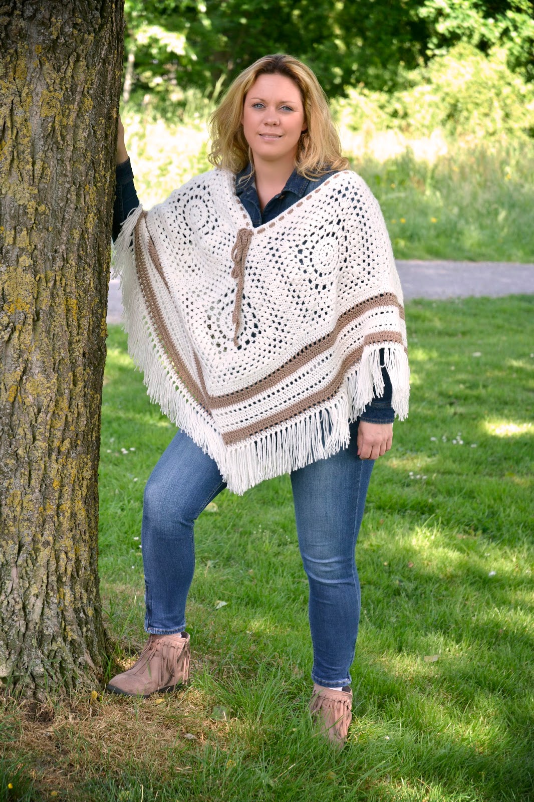 Boho poncho