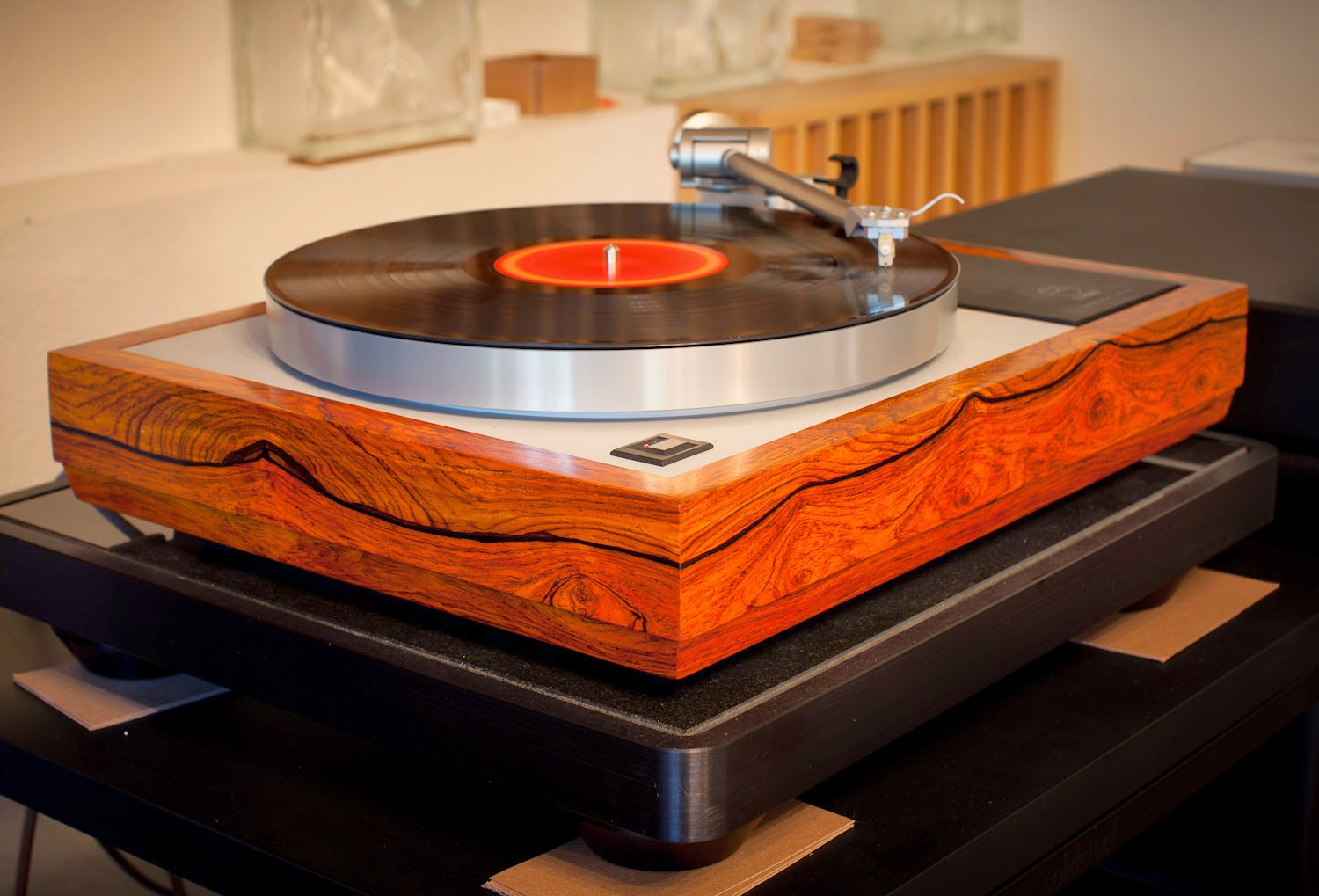 Tropical Exotic Hardwoods: Cocobolo turntable plinths by Chris Harban ...
