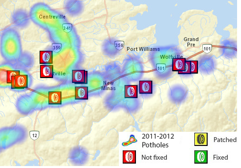 Geomapix Gateway Blog Spot: POTHOLES are back - Map potholes on your ...