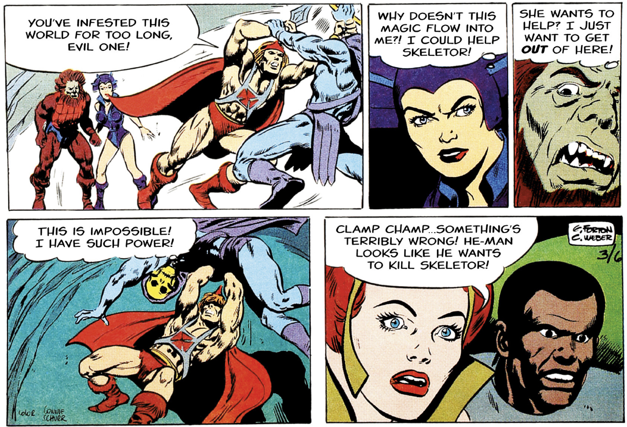 NOT A HOAX! NOT A DREAM!: HE-MAN NEWSPAPER STRIP PART 3