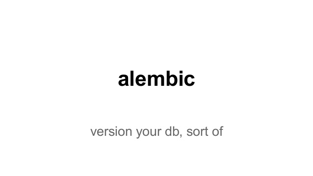 Audacious Python Project Database Upgrade With Sqlalchemy Migrate Or Alembic