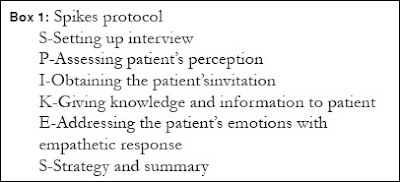 ENFERMERÍA - NURSING: BREAKING BAD NEWS