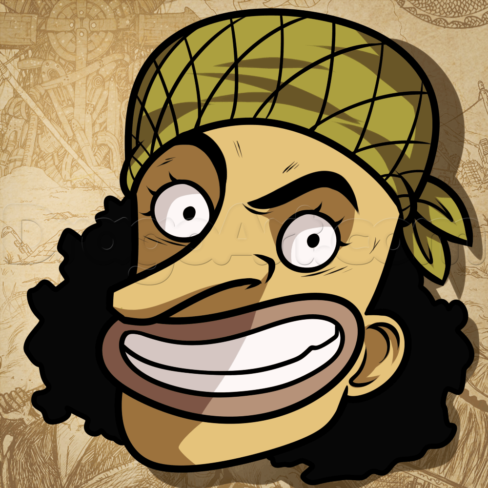 Como desenhar o Usopp do One piece