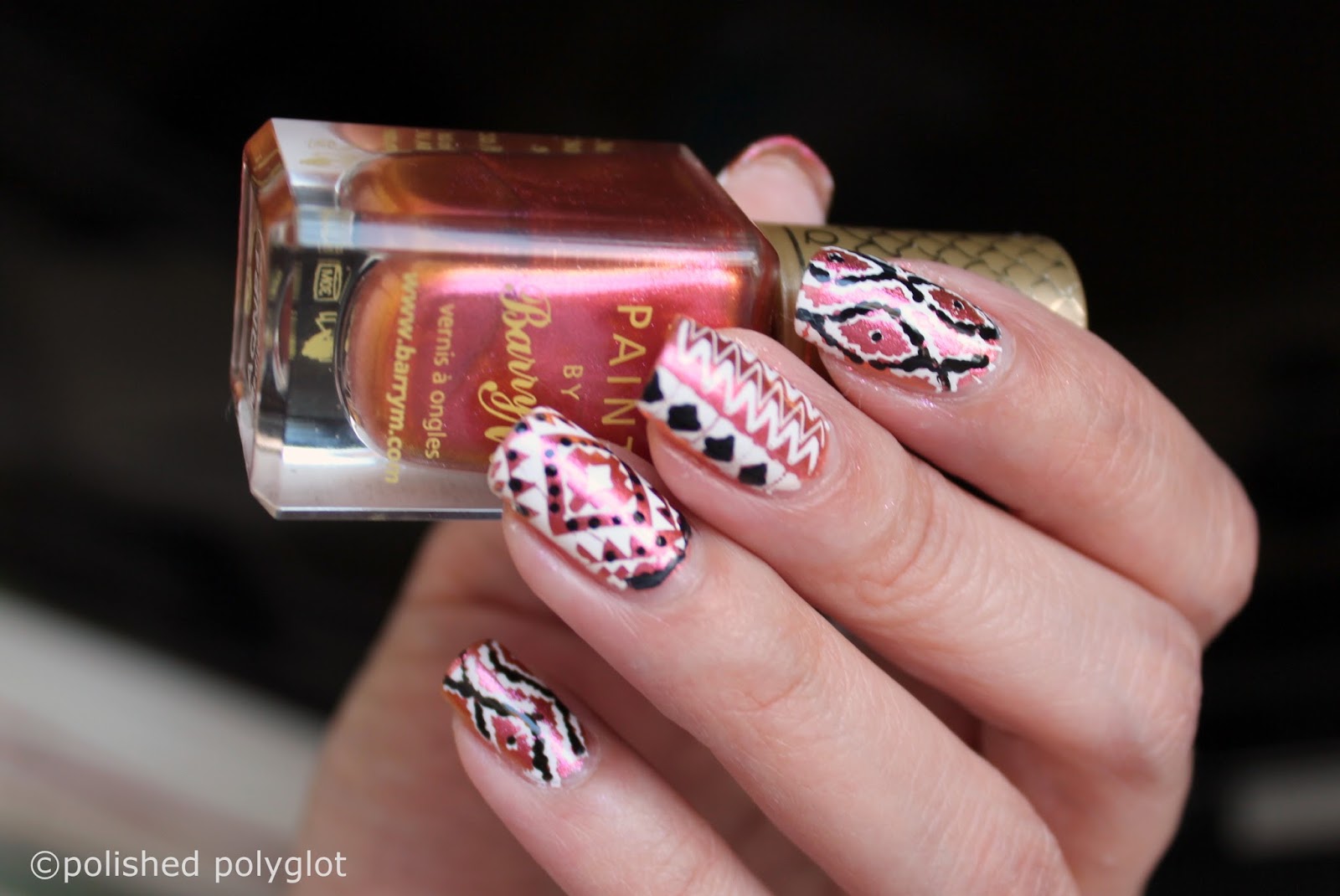Nail art │ Festival nails / Polished Polyglot