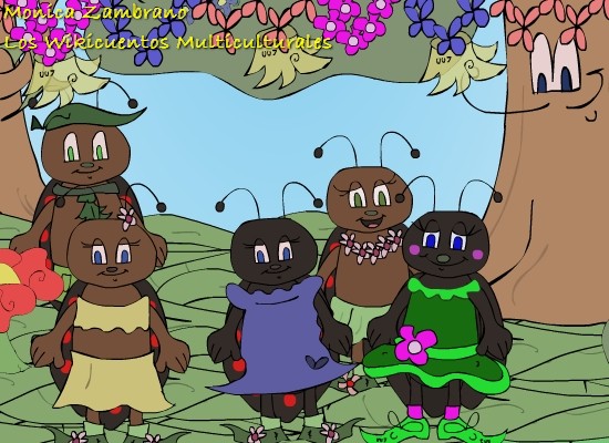 Cuentos infantiles de 3 a 5 años: La mariquita Berta