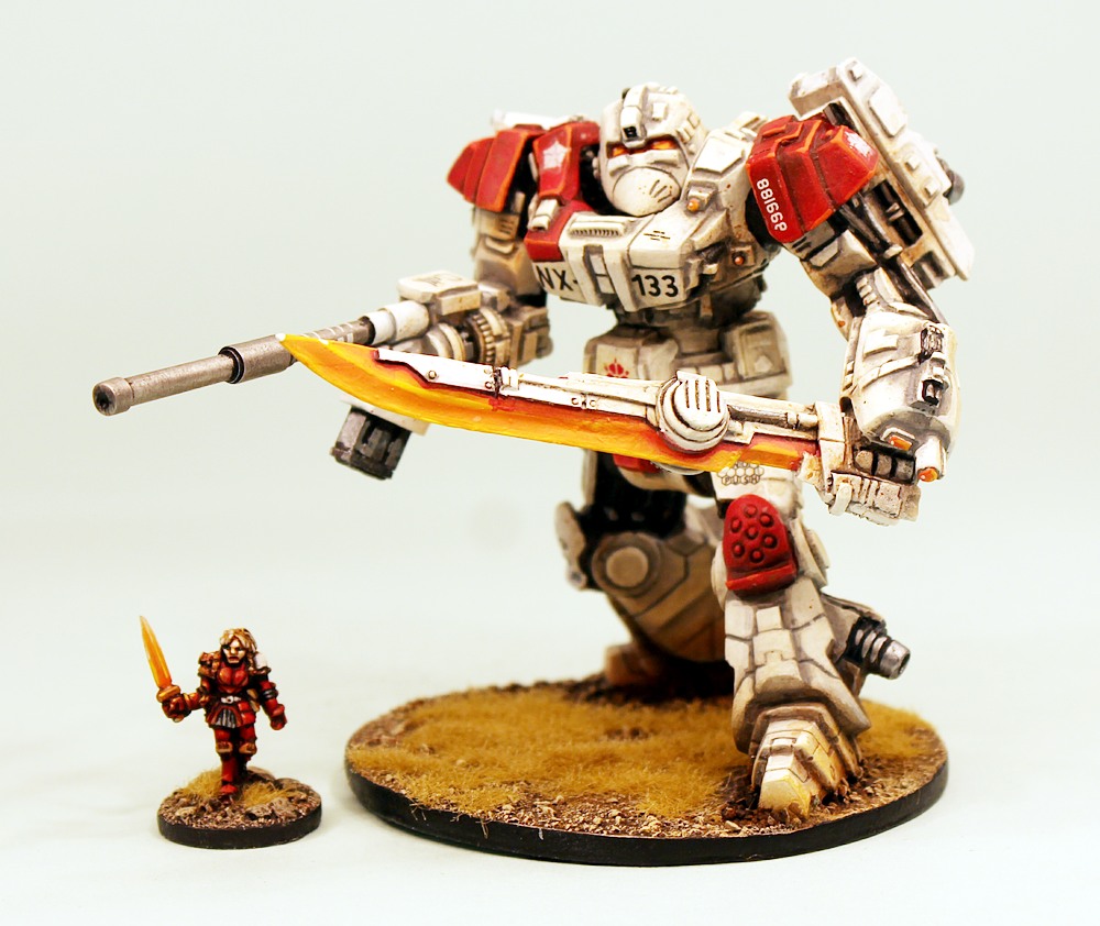 DROPSHIP HORIZON: Giant Mecha released in 15mm scale at The Ion Age