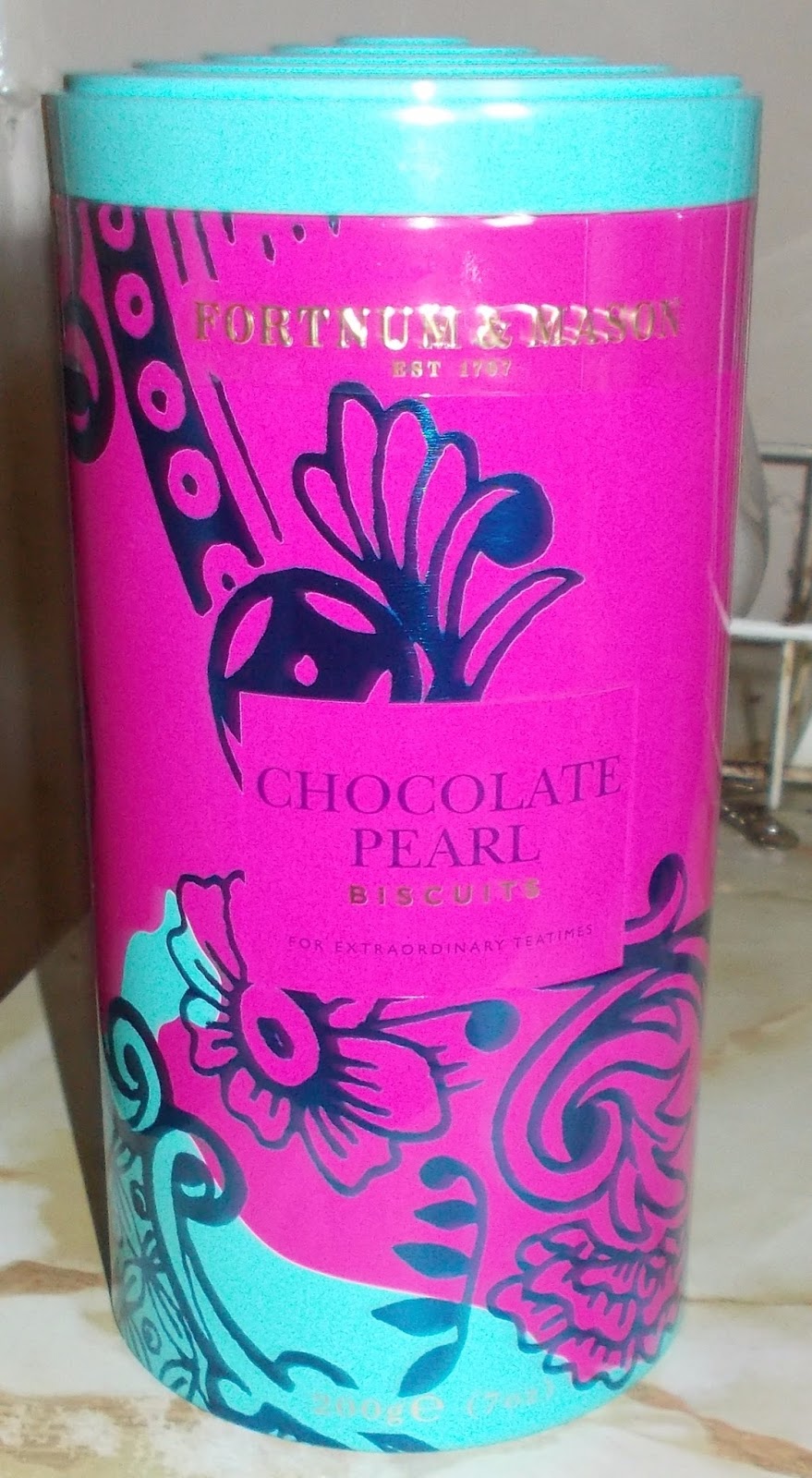 Beanie's Emporium: Fortnum & Mason Chocolate Pearl biscuits