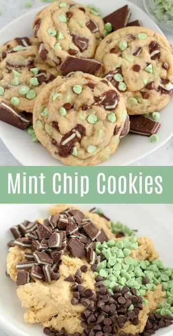 Mint Chips and Chocolate Chips - Recipes Mom