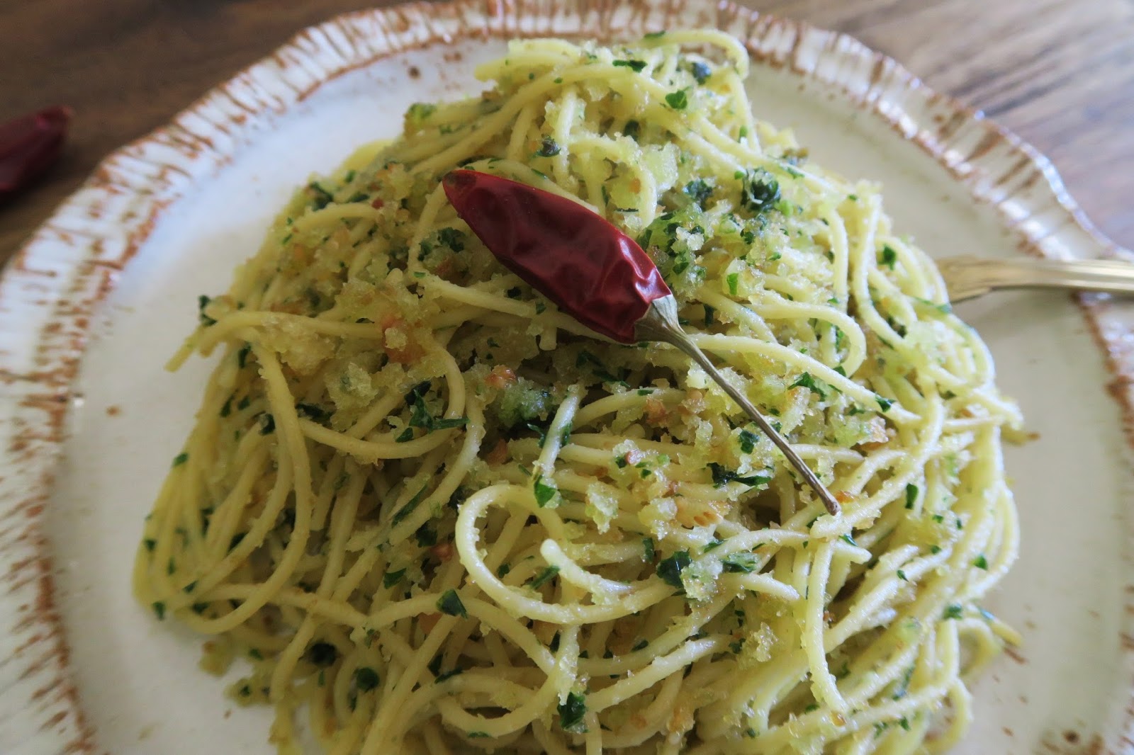 Cucina Conversations:Pasta Mollicata (Pasta with Breadcrumbs)