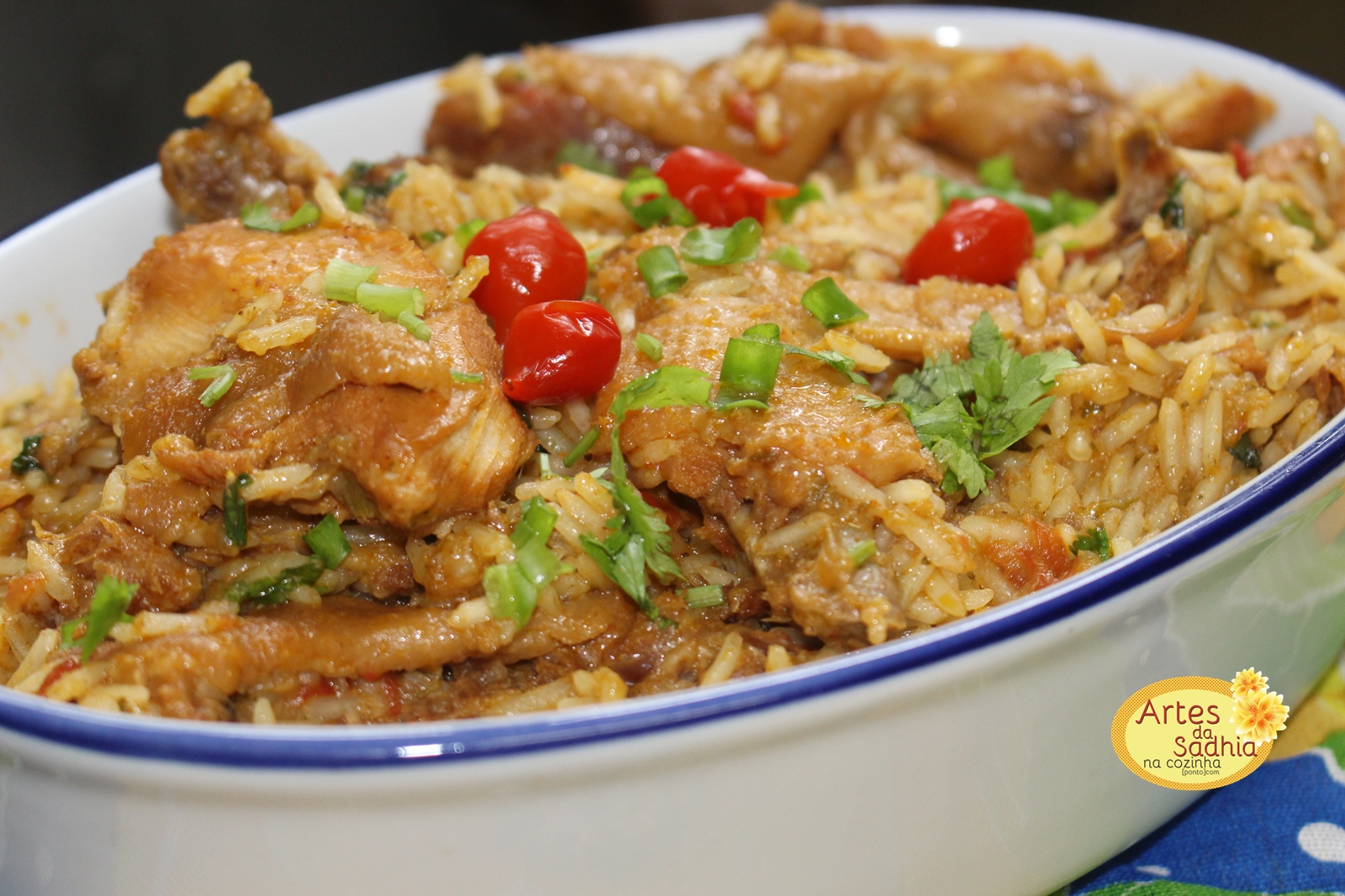 Galinhada | Artes da Sadhia na cozinha