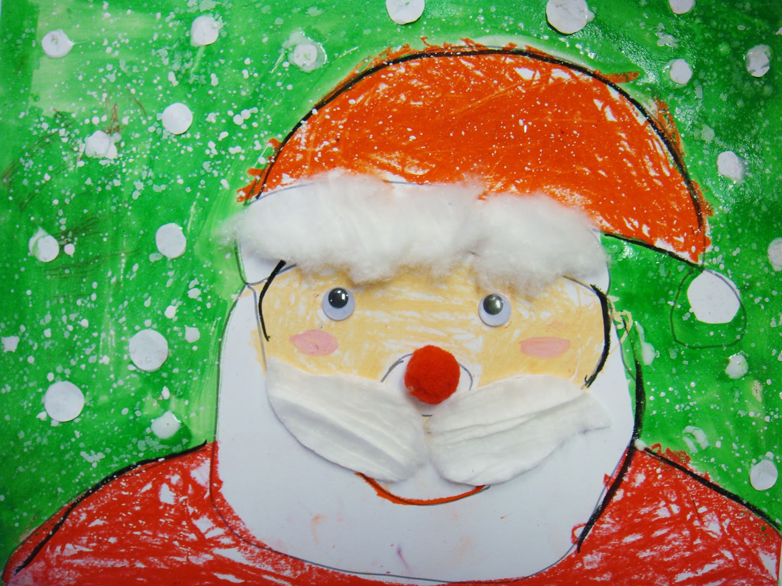 Kids' Art: Santa Claus