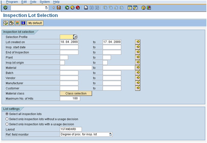Application of SAP in pharmaceutical