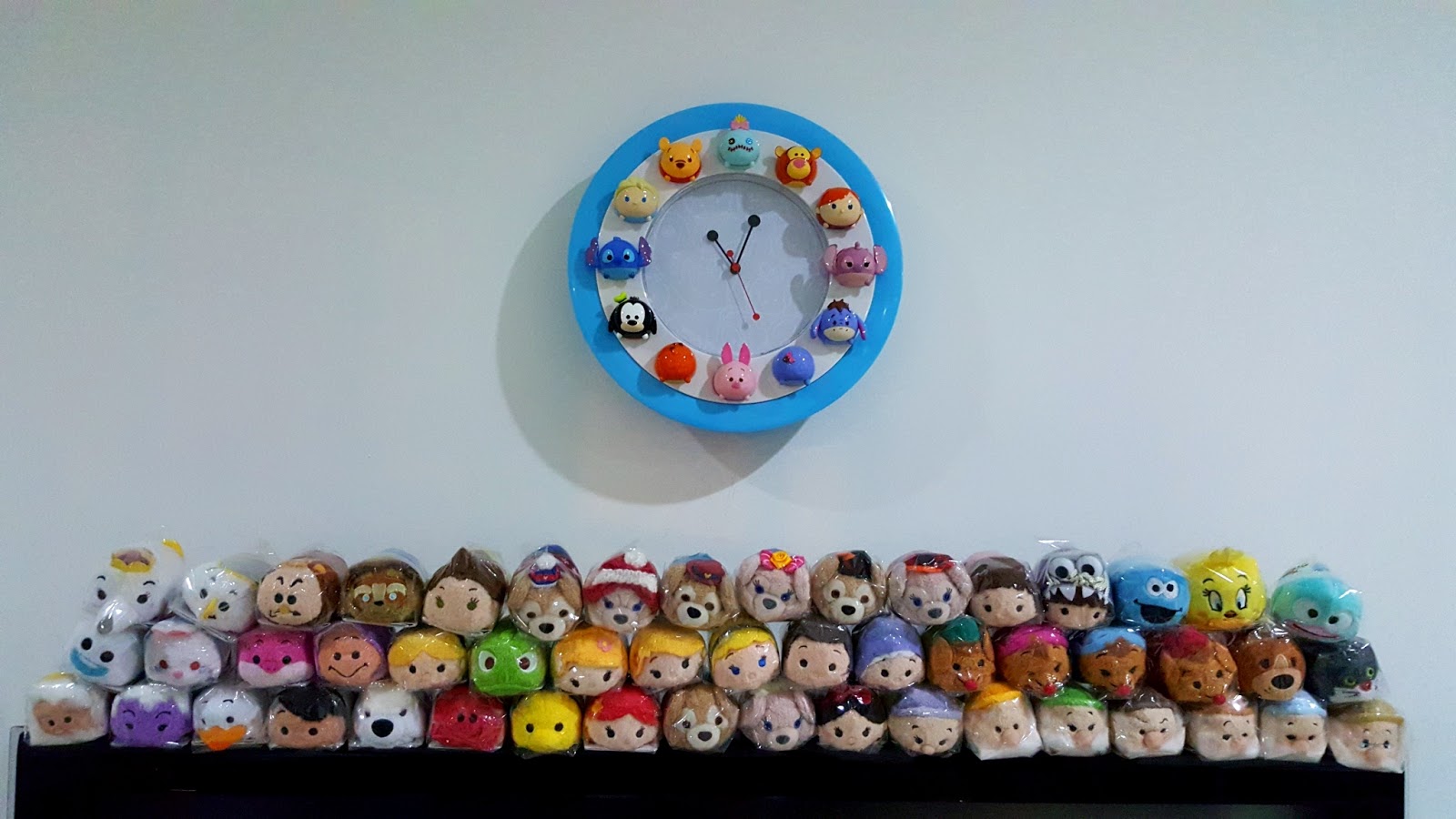 ForeverFriendPooh: 2017 Disney Tsum Tsum DIY Figure and Clock Collection