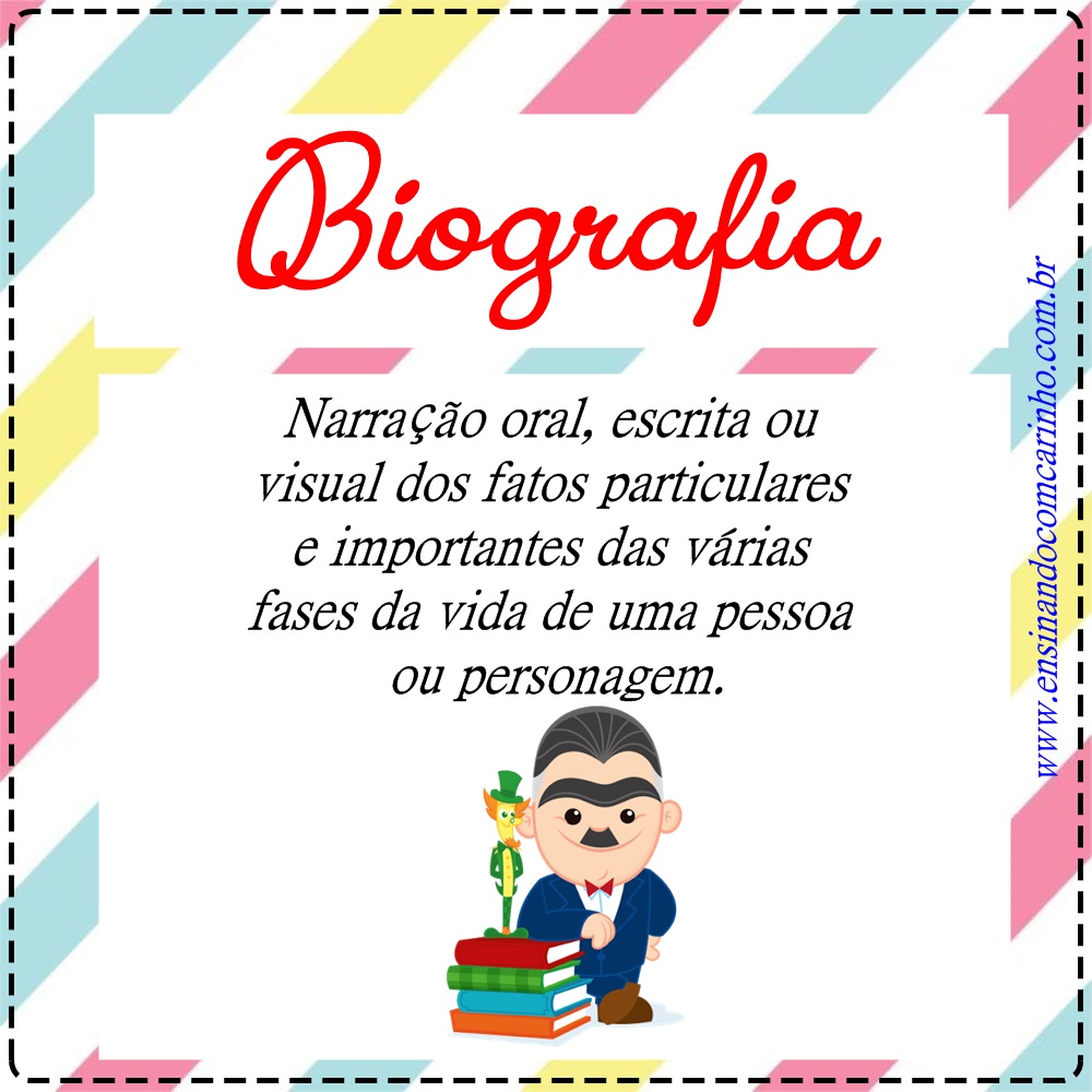 Cartazes lúdicos dos gêneros textuais com suas definições