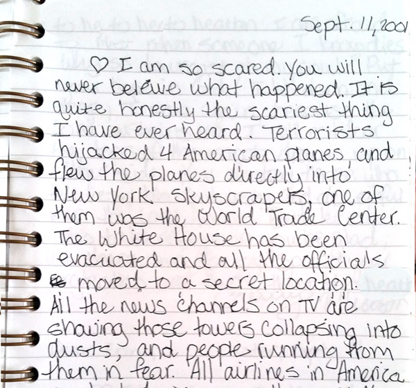 Kelley McMorris illustration: Ranger in Time: Escape from the Twin Towers