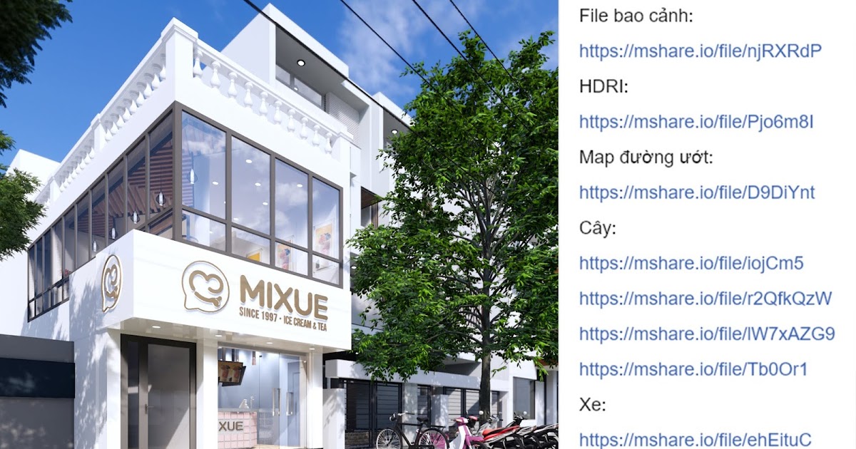 Background Street & setting for Enscape