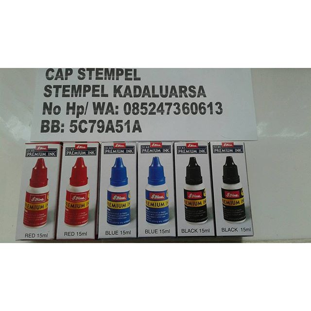 Cara Isi Tinta Stempel 2 Warna | Ide Perpaduan Warna