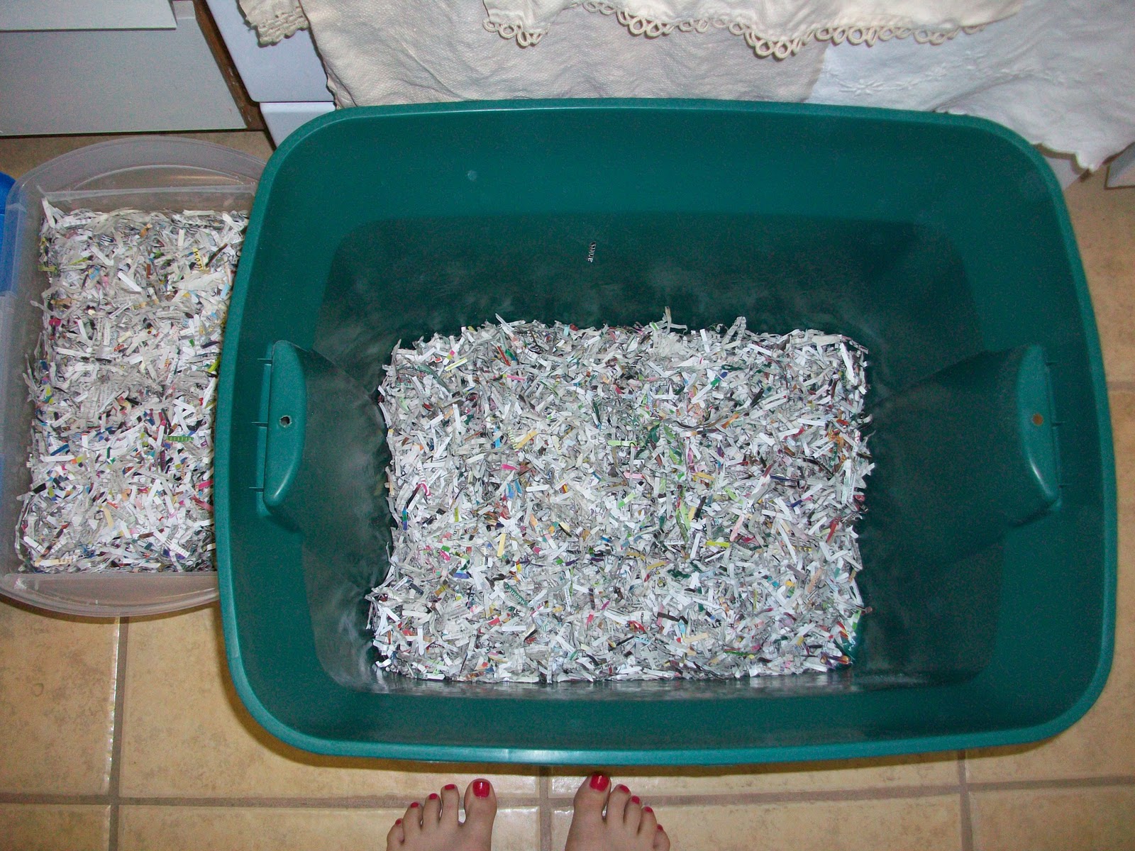 Make. Shop. Live.: How-To's Day: Handmade Paper (seed paper too!)