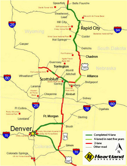 interested party: Heartland Expressway gets infrastructure grant while ...