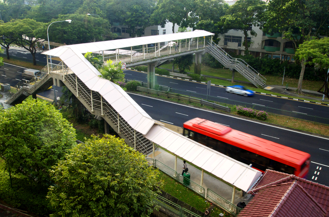 Singapore Overhead Pedestrian Bridges