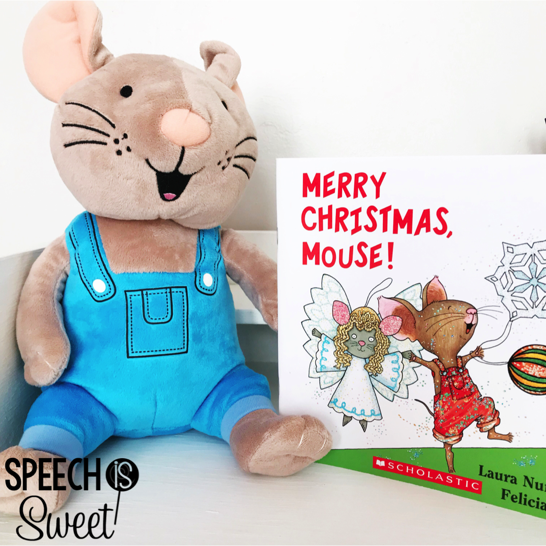 Merry Christmas, Mouse Speech Therapy Ideas - Speech is Sweet