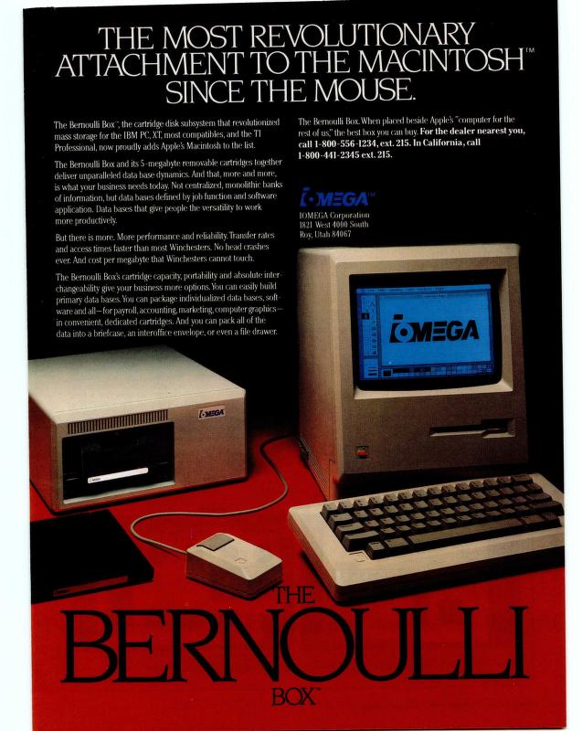 Informatica Viejuna: Bernoulli Box: El accesorio más revolucionario ...