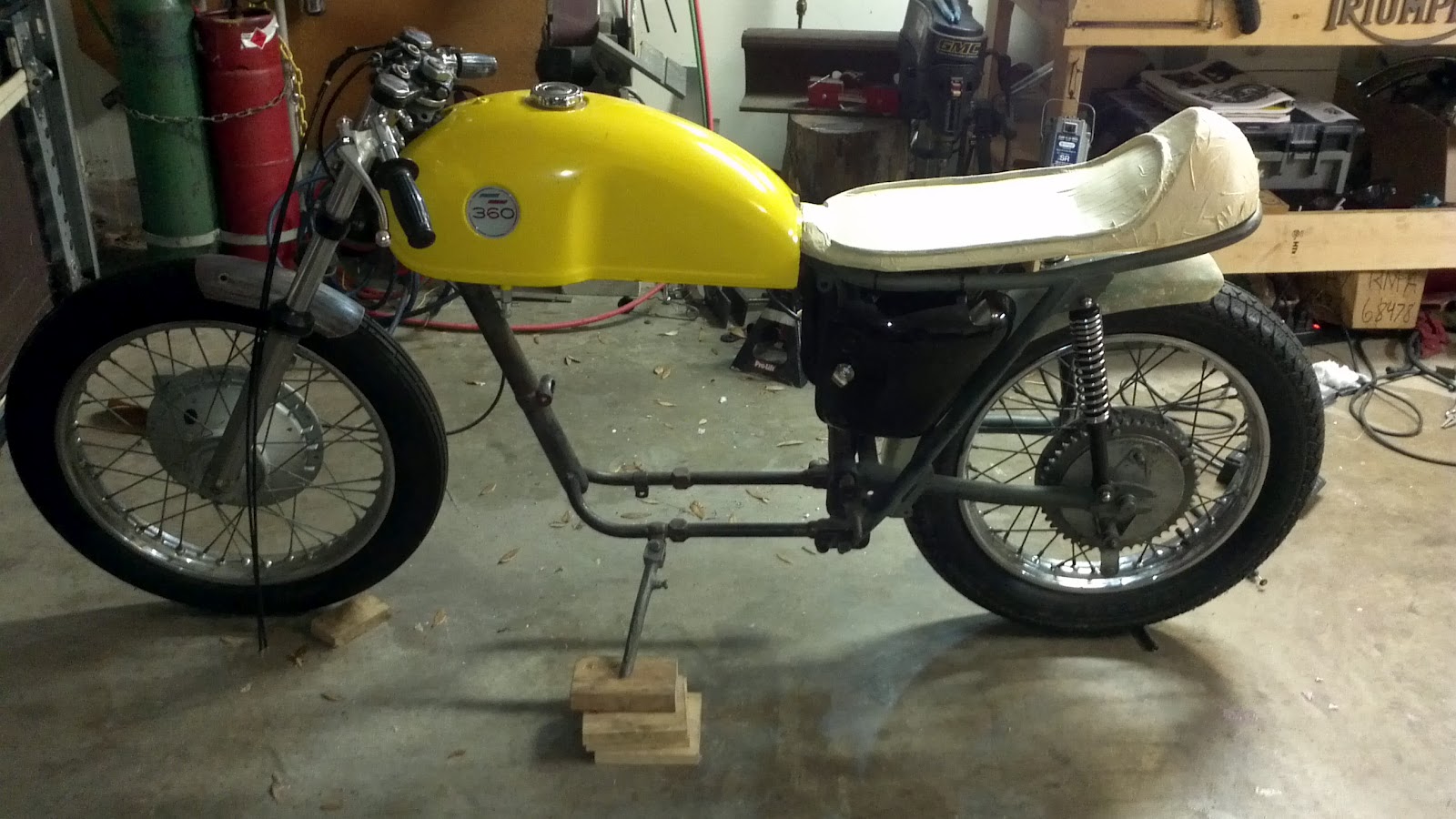 Cafe Trumpet: Benelli 360 Mojave Tank