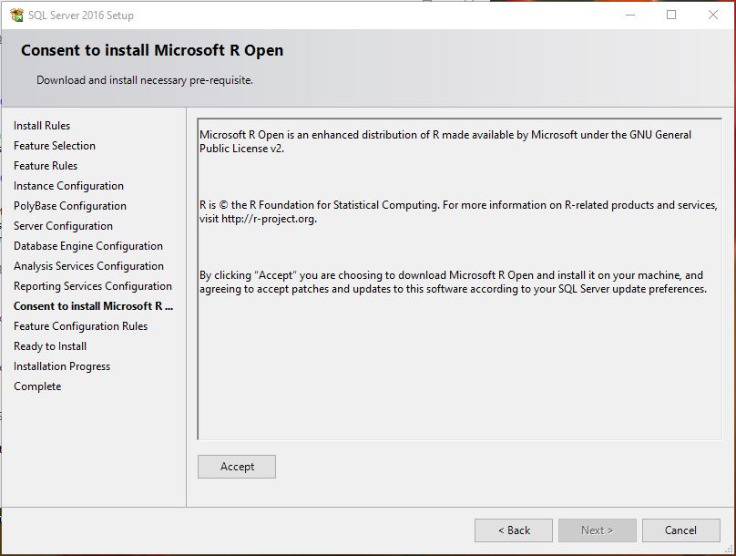 HodentekMSSS: Installing SQL Server 2016 Developer Edition
