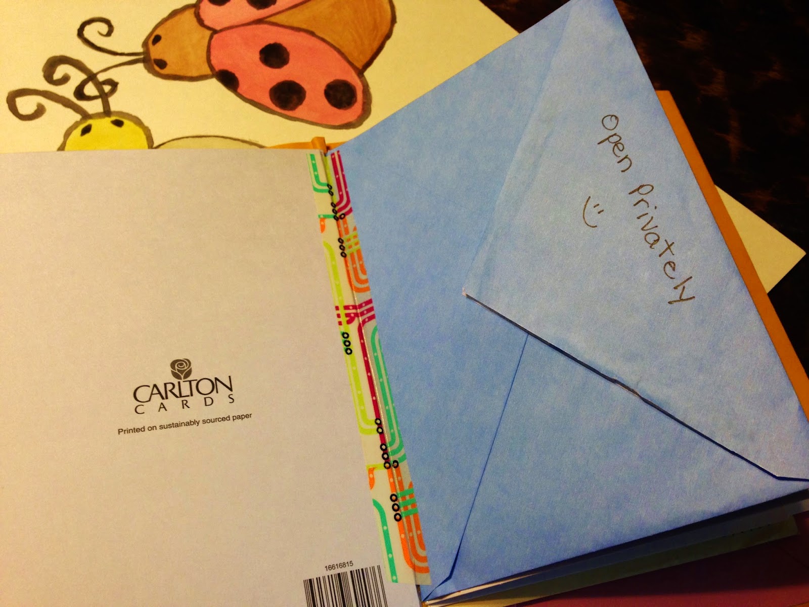 planet clare: birthday card journal