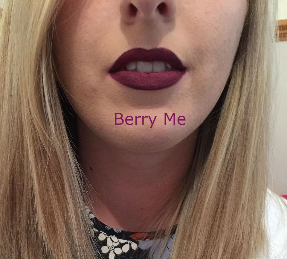 EilidhOnline: DOSE OF COLORS MATTE LIPSTICK BERRY ME + BERRY ME 2
