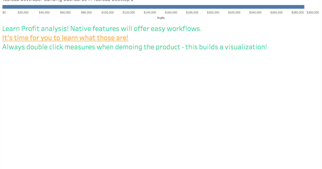 Tableau Developer - Tableau Desktop Tutorial 1