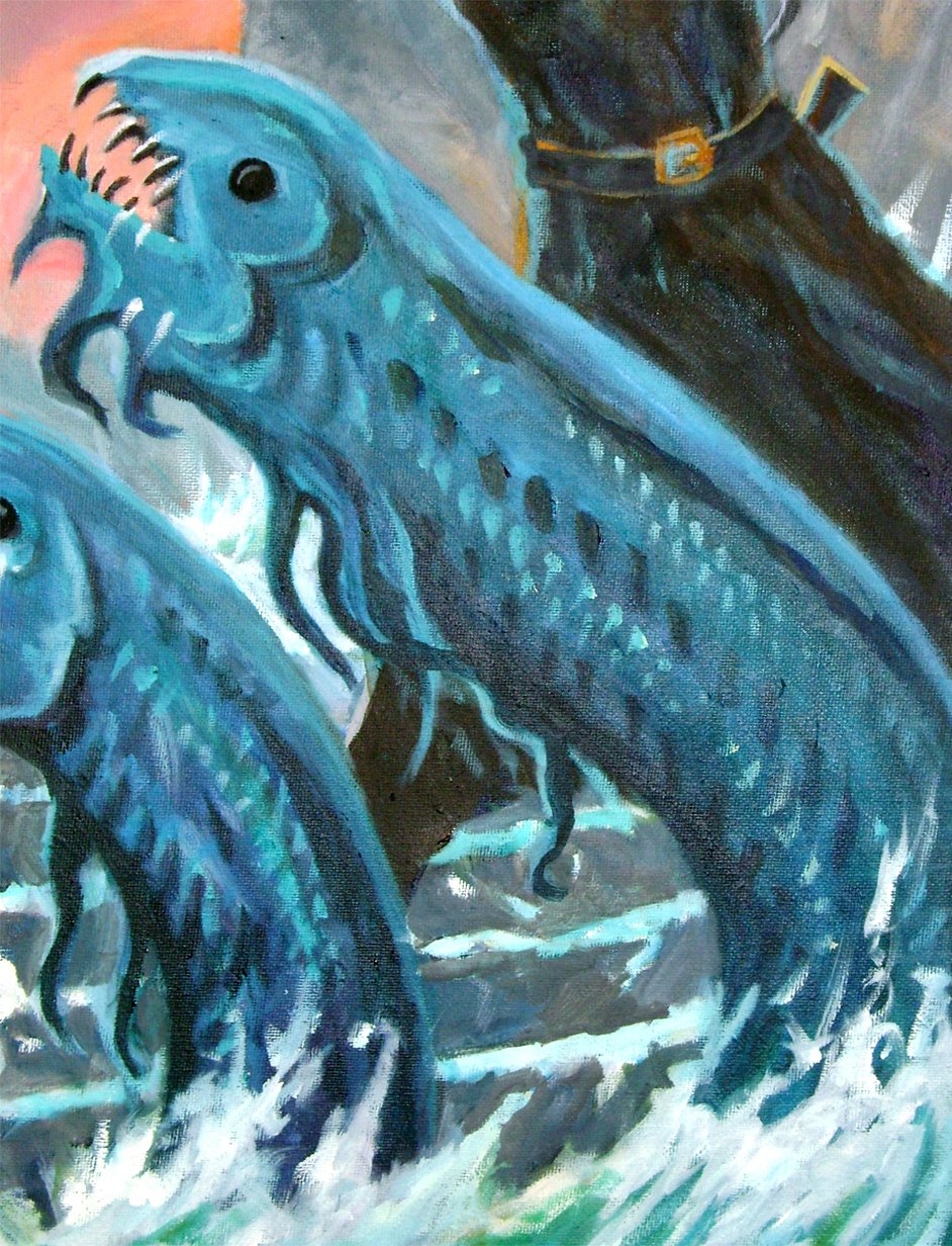 Brian McElligott's Art Blog: Creature Double Feature