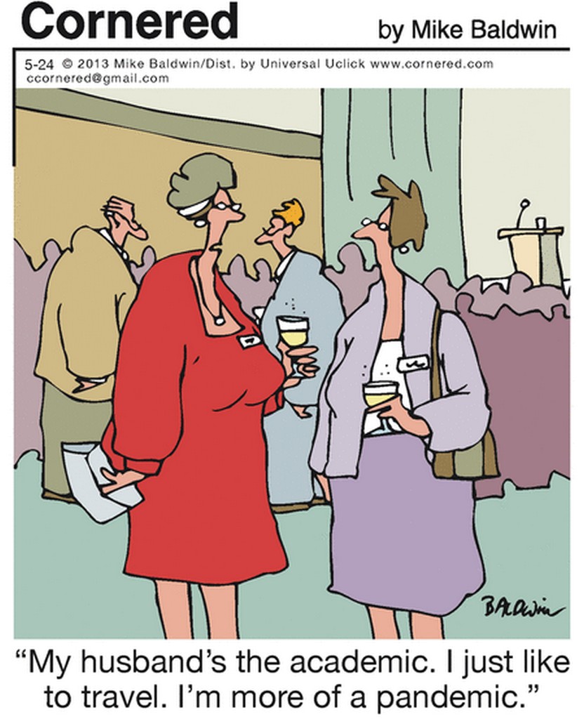 Chuck's Fun Page 2: Six assorted Baldwin cartoons