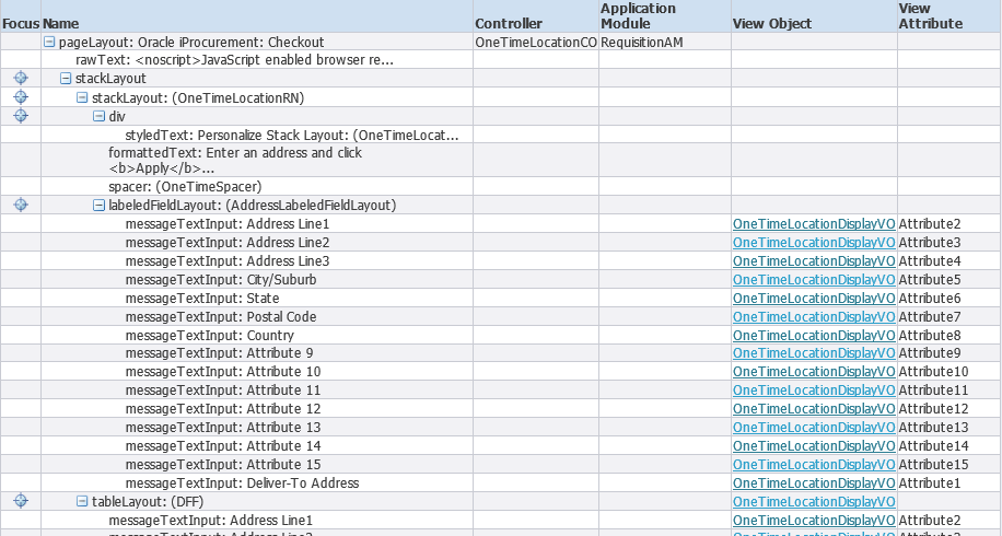 OA - Learning: How to add custom flexfield on OAF page