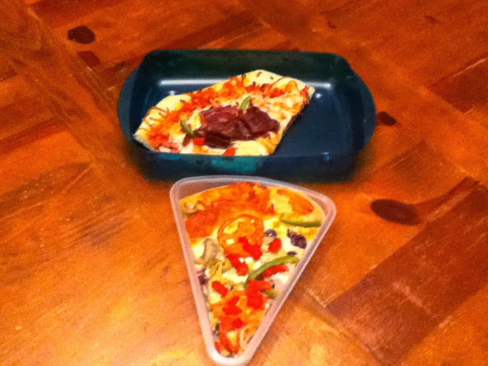 Bouffe réconfort: Délicieuse pizza!