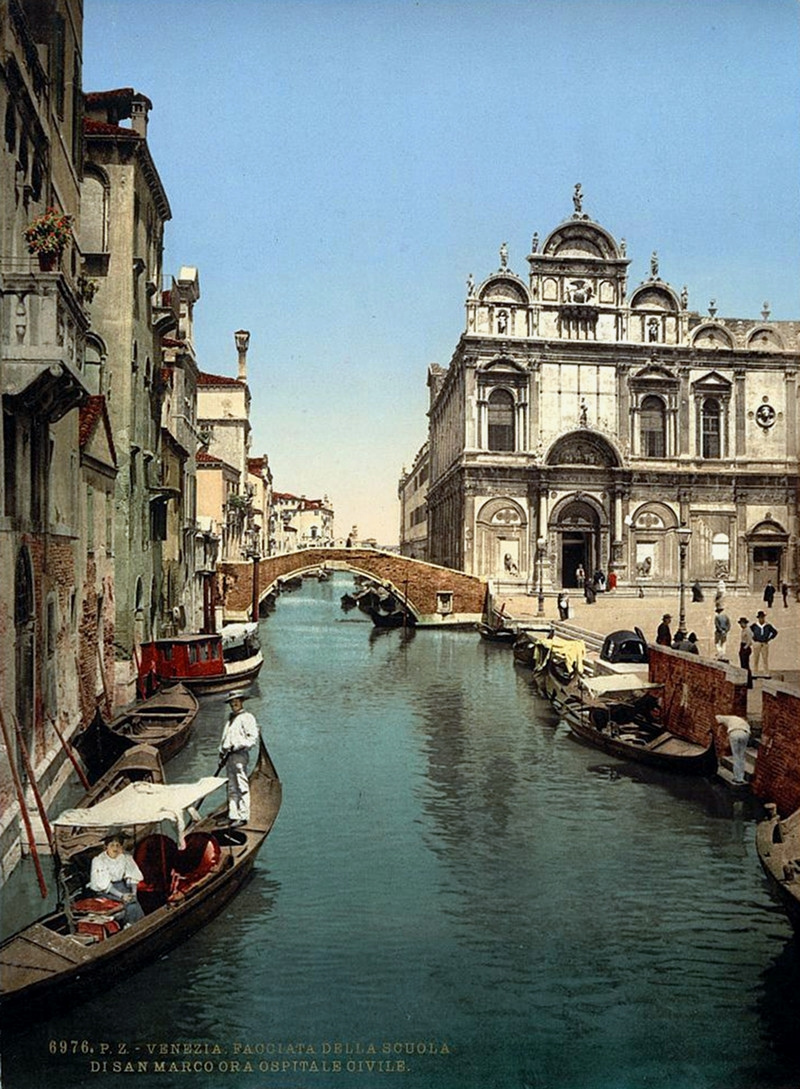 30 Stunning Color Pictures of Venice From the 1890s ~ Vintage Everyday