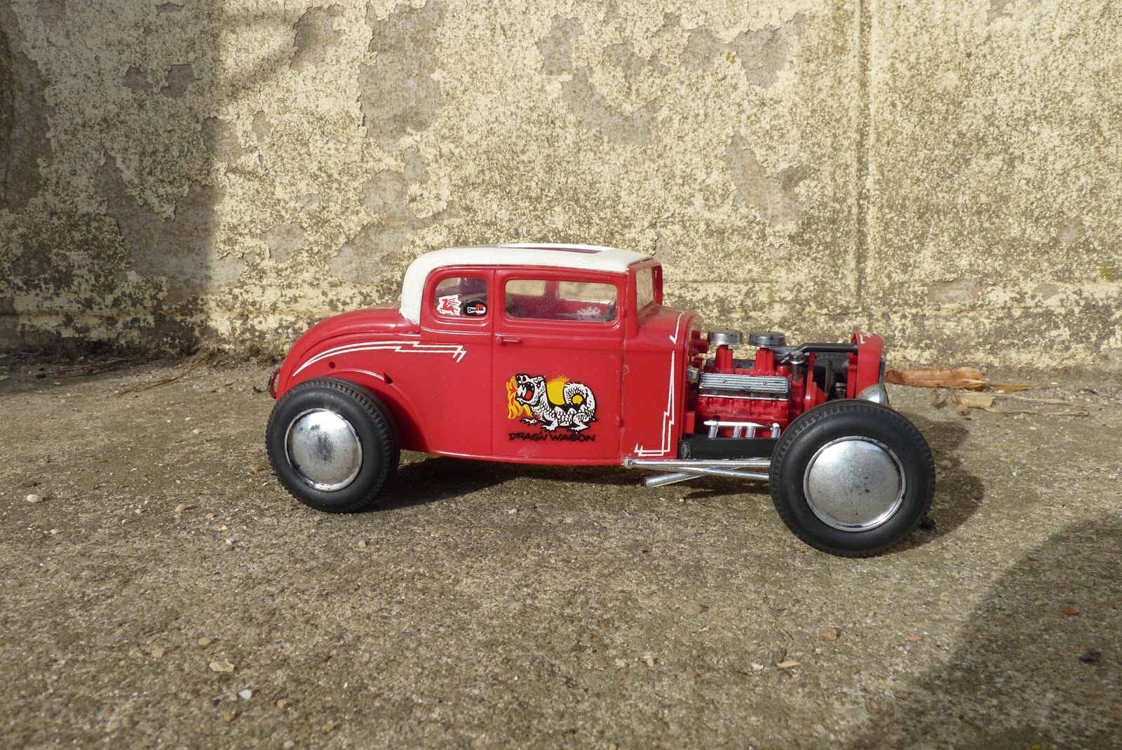 Hot rod models: '32 Sport coupe - Ford Hot Rod - Monogram 1/24 scale
