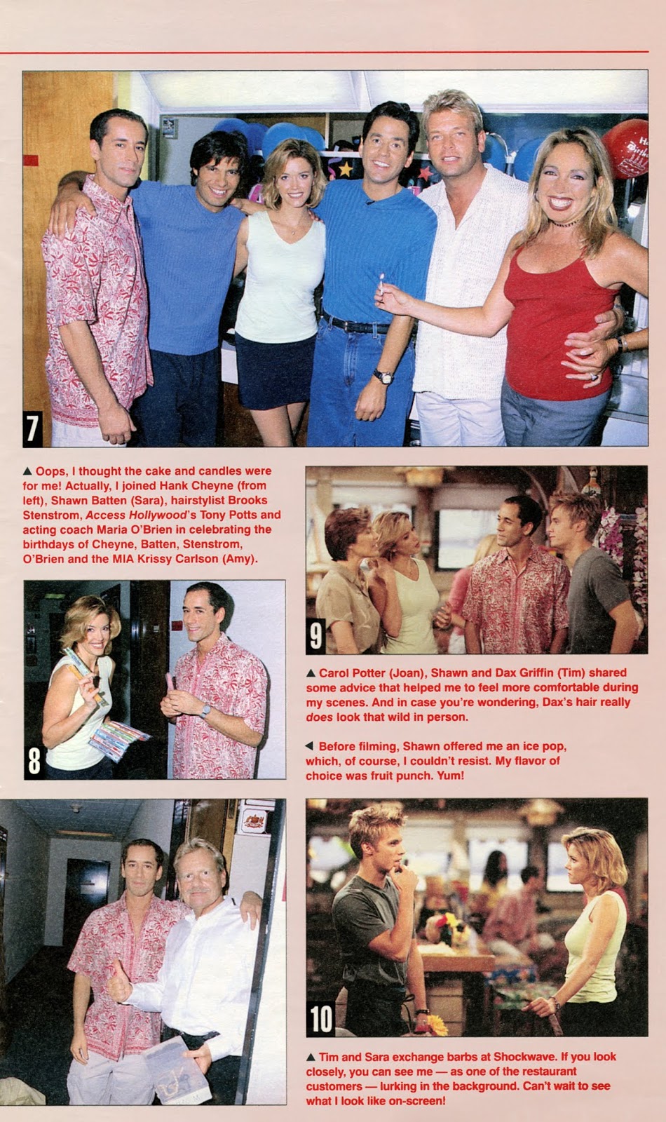 Sunset Beach: Behind The Scenes - My Day At The Beach