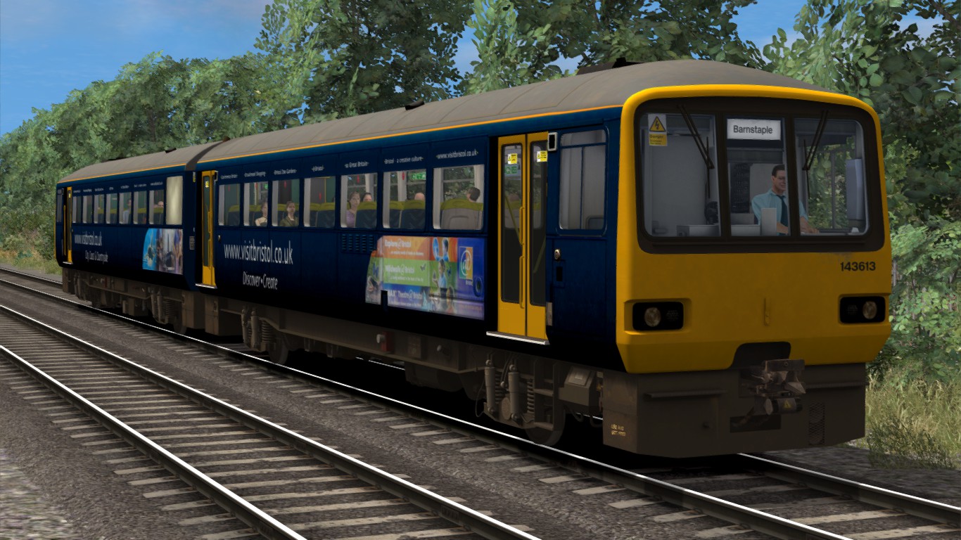 DPSimulation: Class 143 - Wessex Trains Repaint Pack