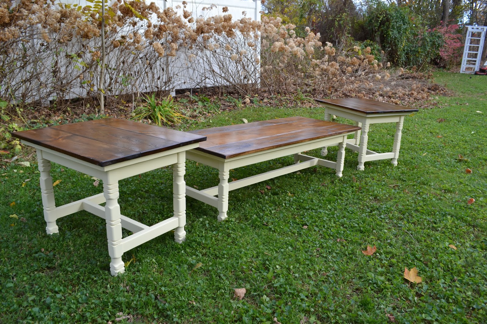 Heir and Space: A Farmhouse Coffee Table Set