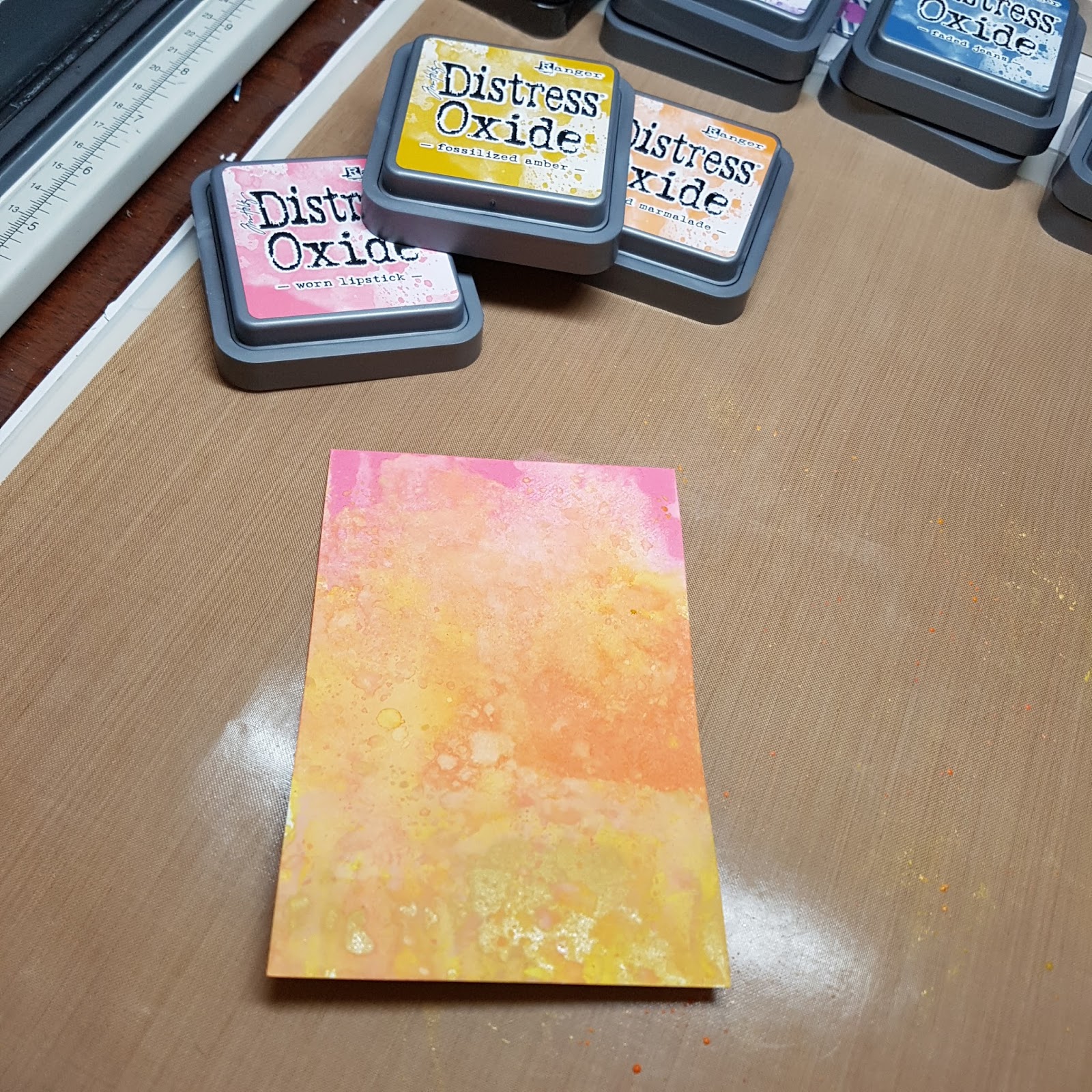 Karyn's Crafting Obsession: More Distress Oxide Cards - With Scrapping ...