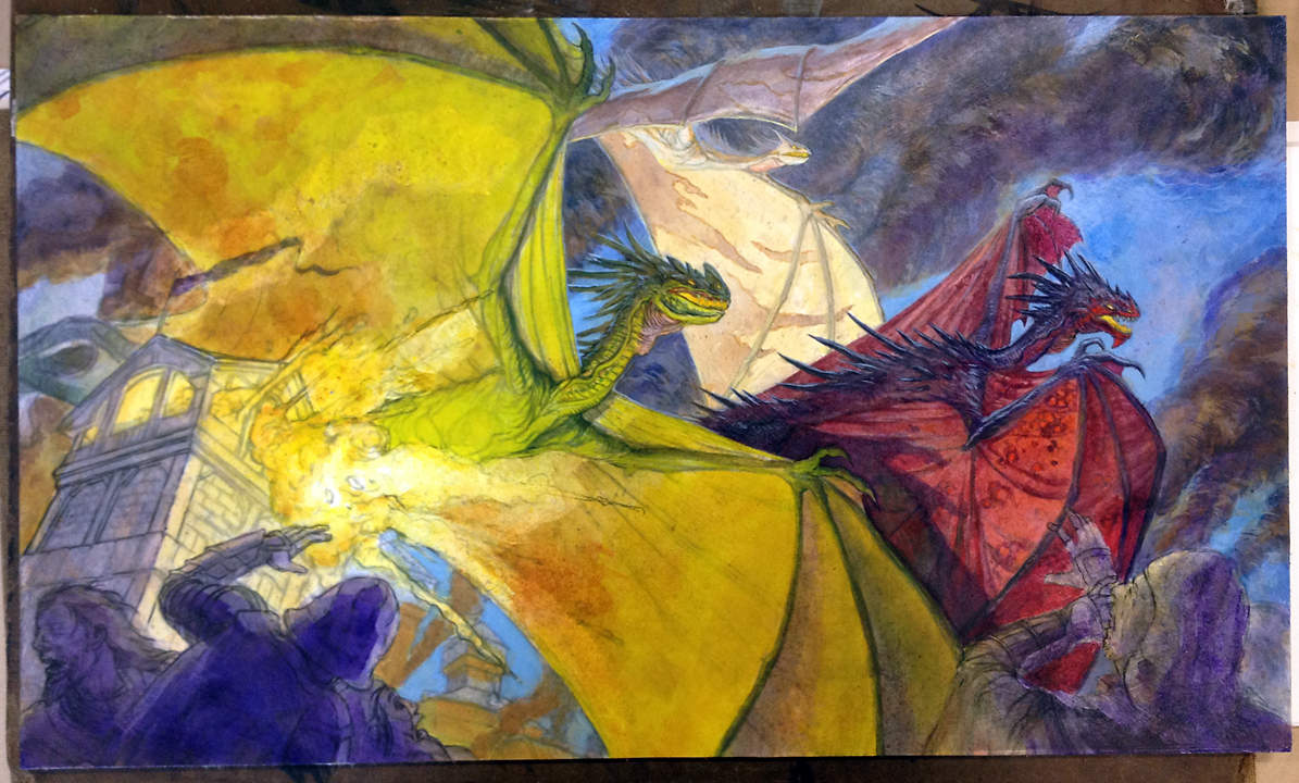 The DOODLES, DESIGNS, and aRT of CHRISTOPHER BURDETT: The Three Dragons ...