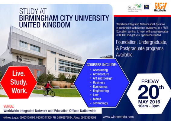 BCUIC- Your pathway into Birmingham City University