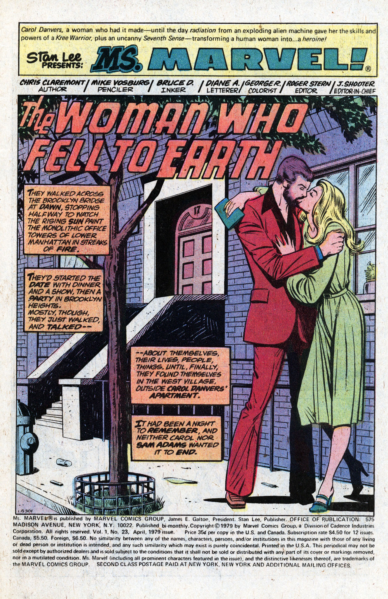 Read online Ms. Marvel (1977) comic - Issue #23