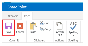 Hide Save button in New and Edit form in SharePoint 2013 list using ...