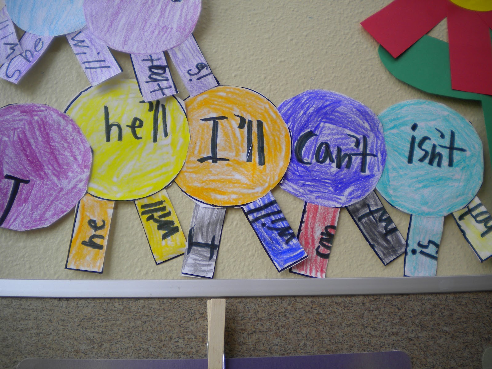 Adventures of First Grade: Fractions and Contractions