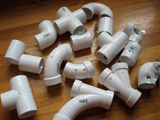 One Little Word She Knew: PVC Pipe Ball Drop