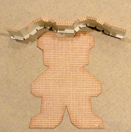 Needles 'n' Knowledge: Teddy Bear Shaped 3d Box